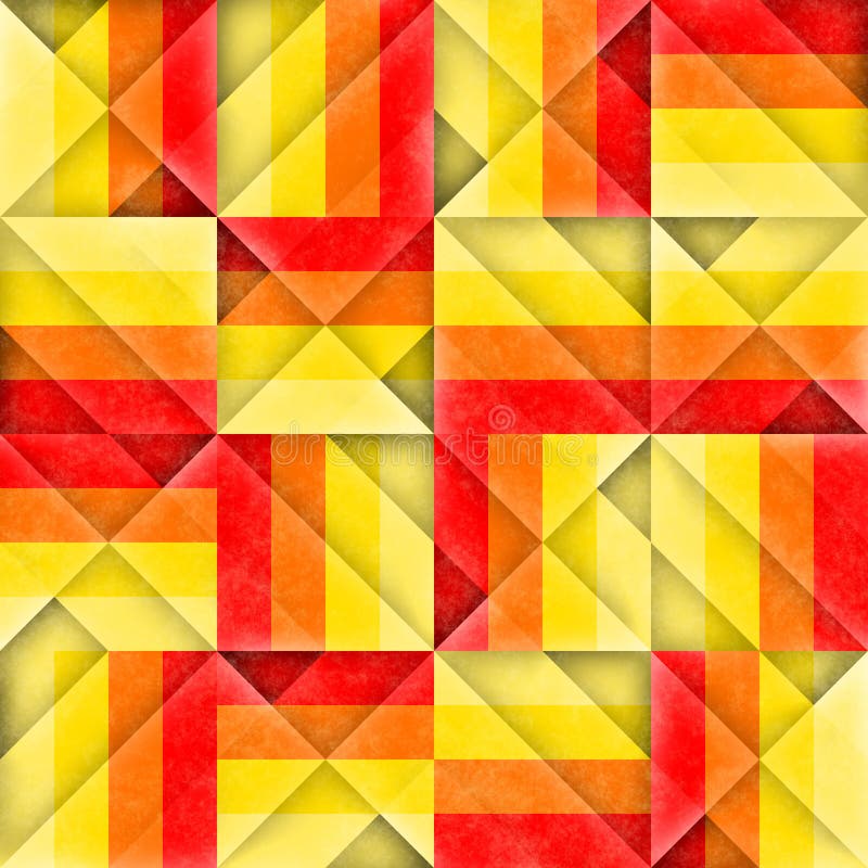 Raster Seamless Geometric Pattern Stock Illustration - Illustration of ...