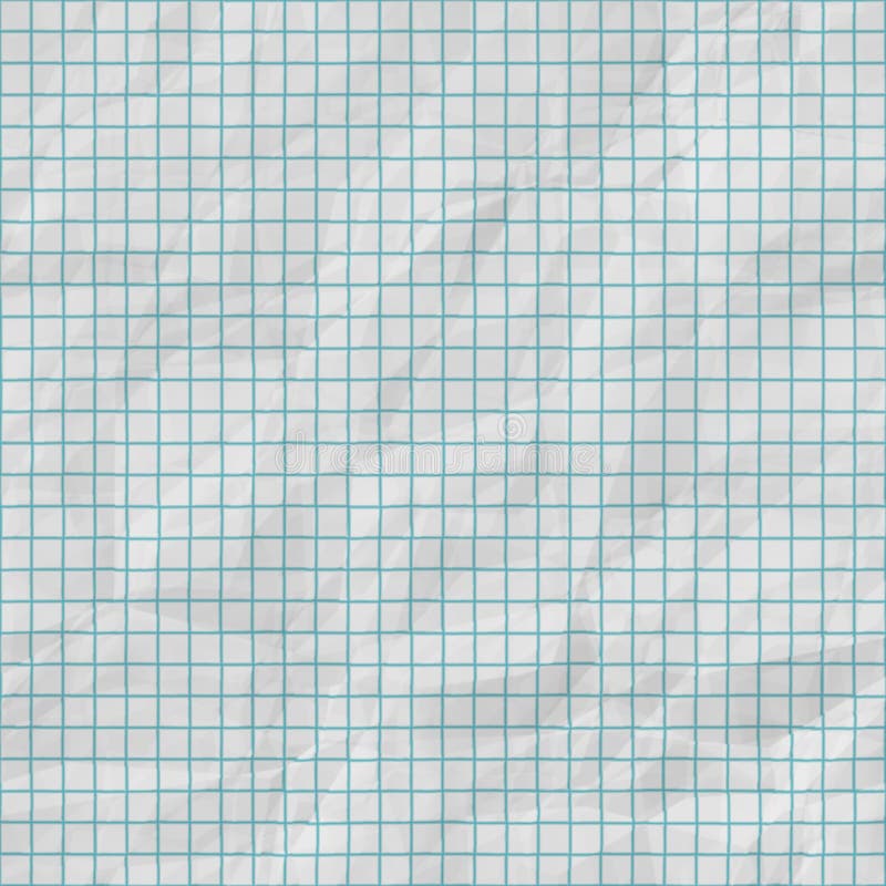 Raster Seamless Grid Lines on Folded Paper Texture Stock Photo - Image ...