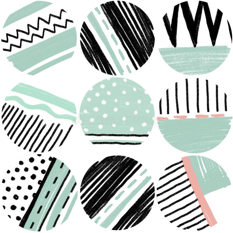 Raster Texture. Abstraction. in Sustained Colors Stock Illustration ...