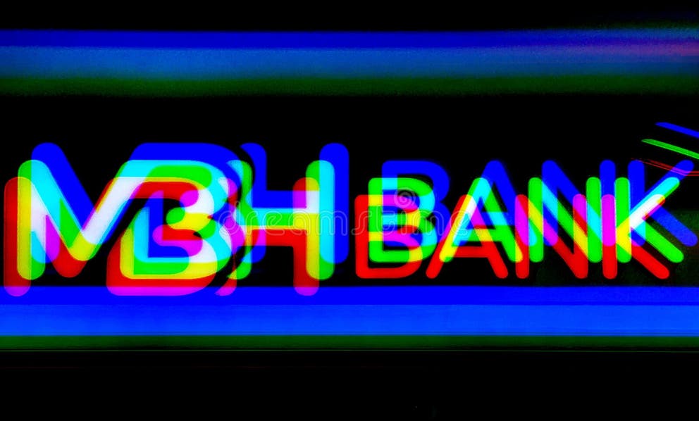 Rasterized RGB Image of the MBH Bank Logo Editorial Image - Image of ...