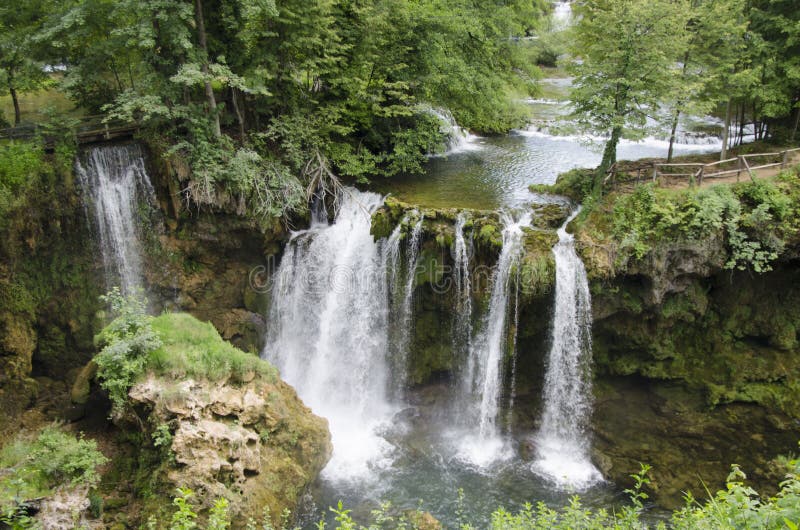 Rastoke stock image. Image of hiking, landscape, view - 81273705