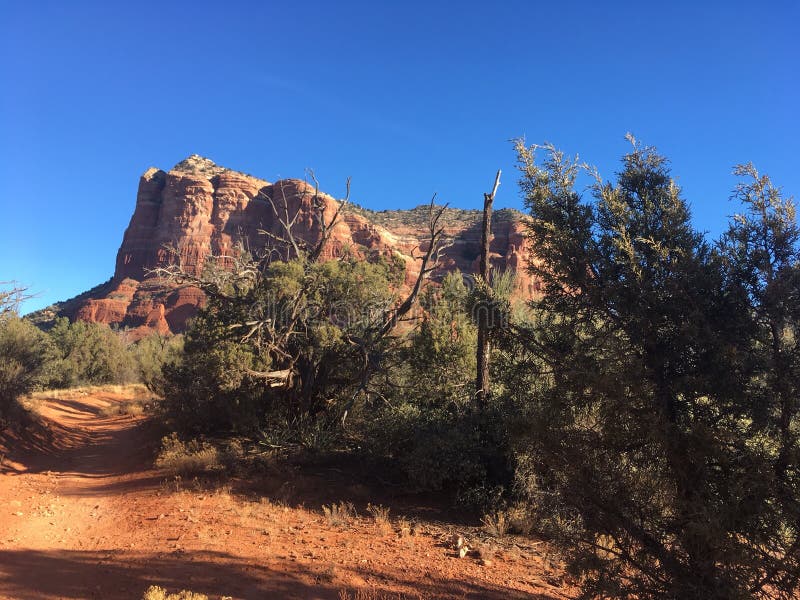 Rastro De La Roca De Sedona Arizona Bell Imagen de archivo - Imagen de ...