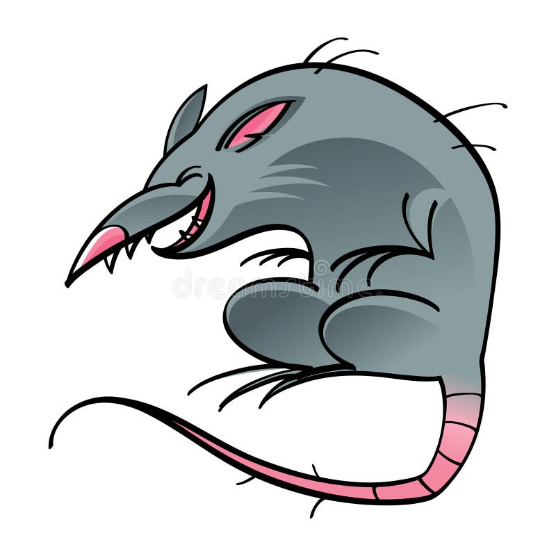 Scared rats stock vector. Illustration of rats, simple - 94718752