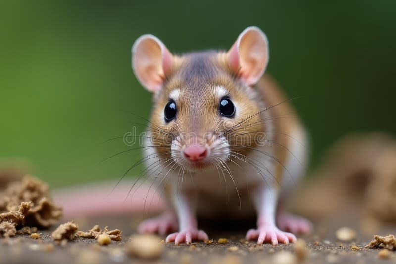 Rat Adventure in Unfamiliar Territory Stock Illustration - Illustration ...