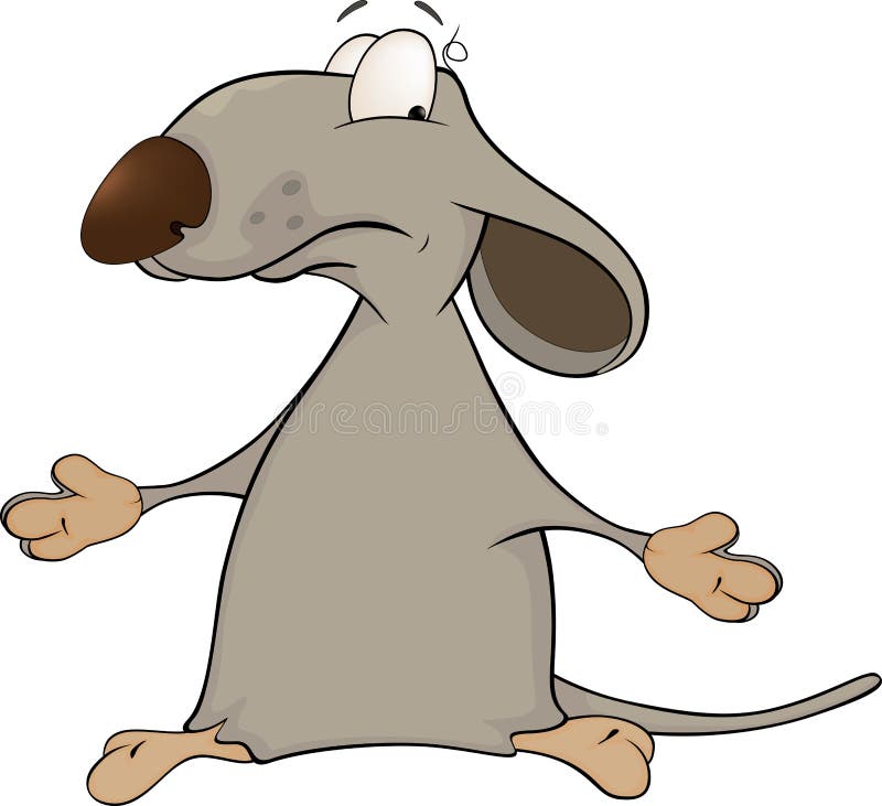 Rat cartoon stock vector. Illustration of fantastic, isolated - 39135697