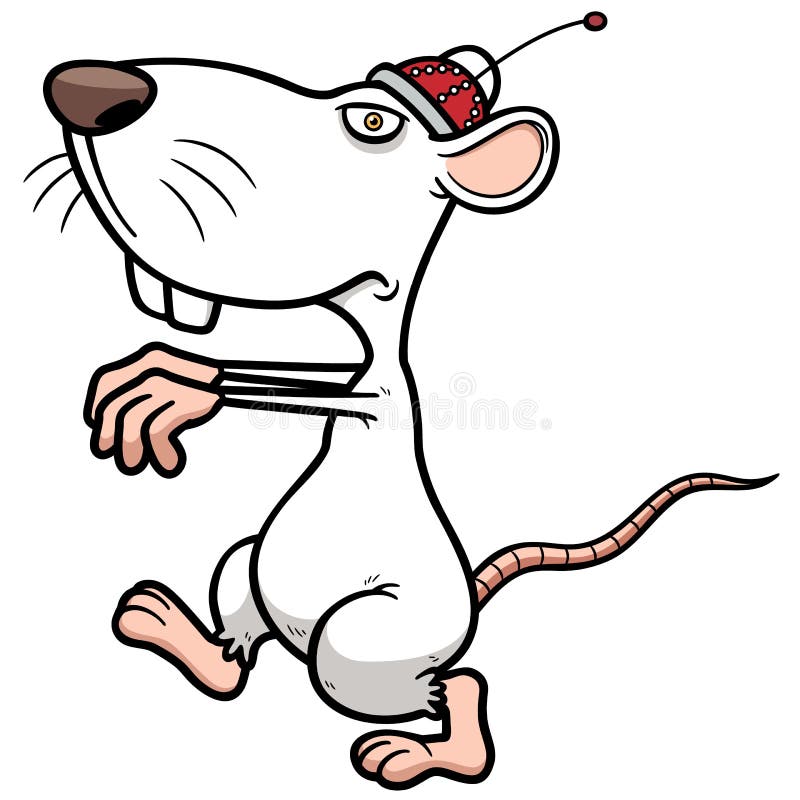 Rat control stock vector. Illustration of research, smiling - 32897192