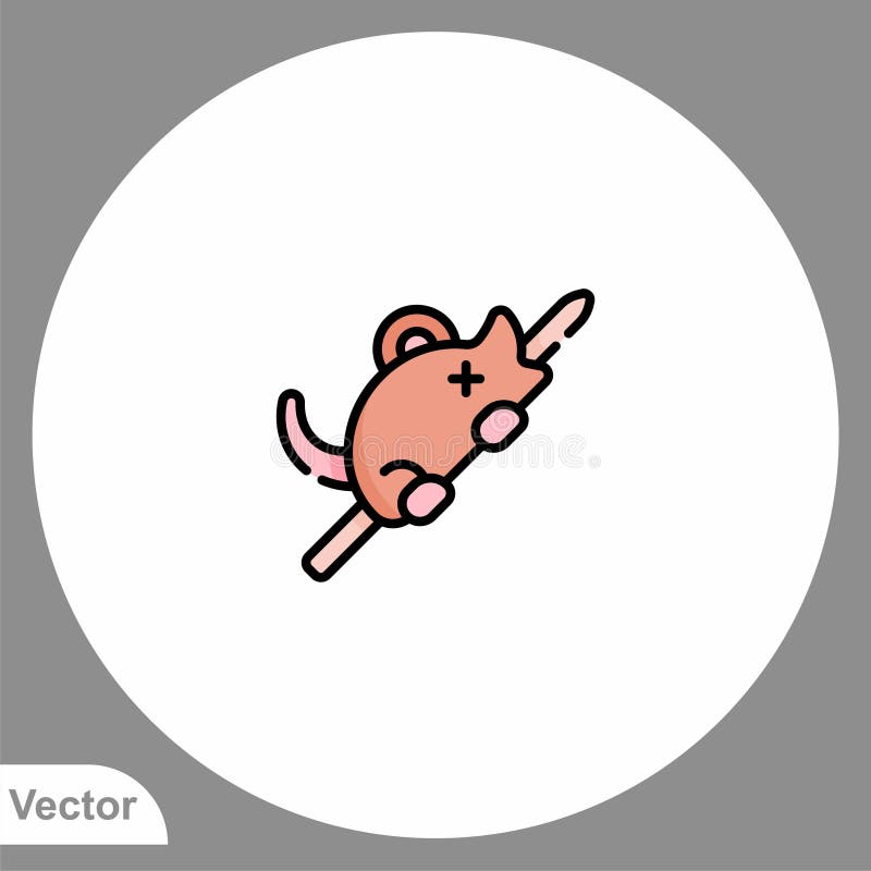 Rat Icon Sign Vector,Symbol, Logo Illustration for Web and Mobile Stock ...