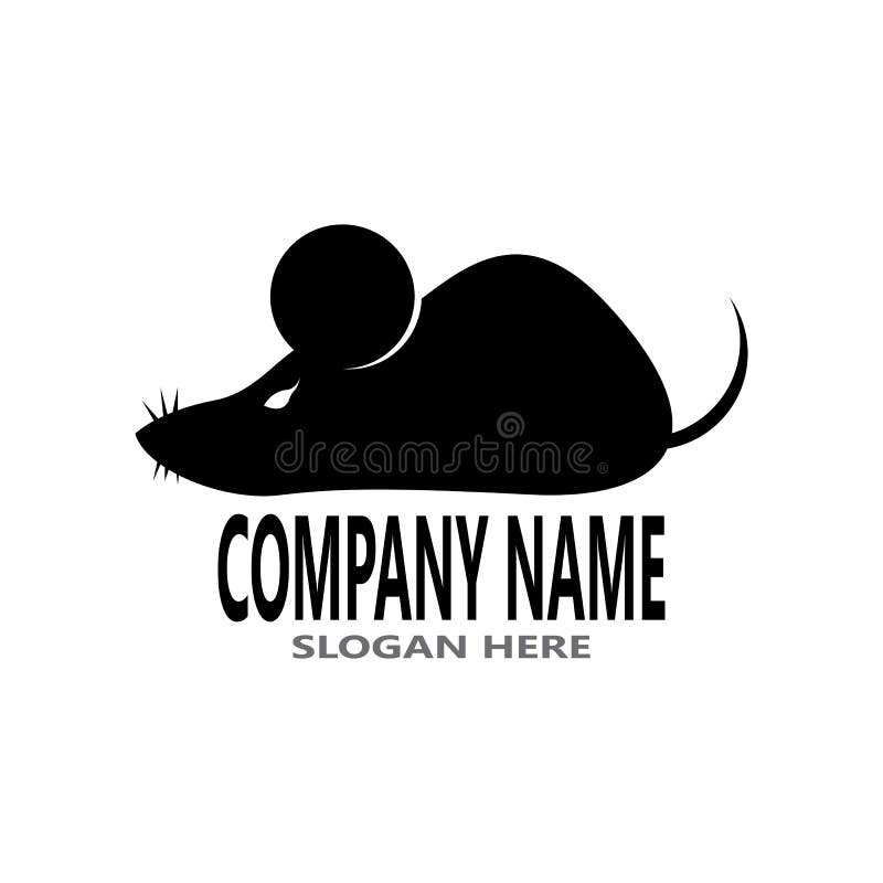 Rat Icon and Symbol Vector Illustration Stock Vector - Illustration of ...