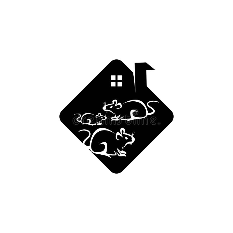 Rat Icon and Symbol Vector Illustration Stock Vector - Illustration of ...