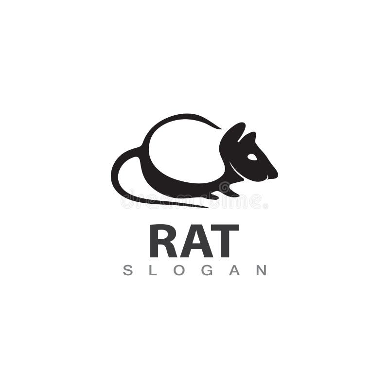 Rat Line Unique Animal Logo Icon Designs Template Vector Stock ...