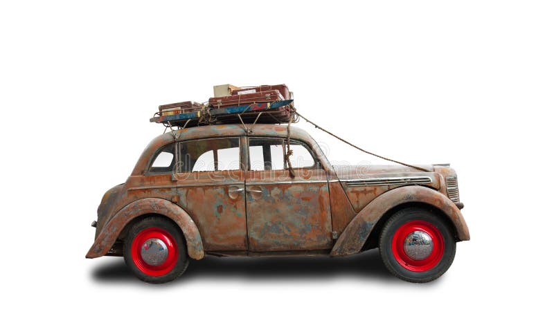 Rat-Look Style Car stock image. Image of obsolete, dirty - 94533051