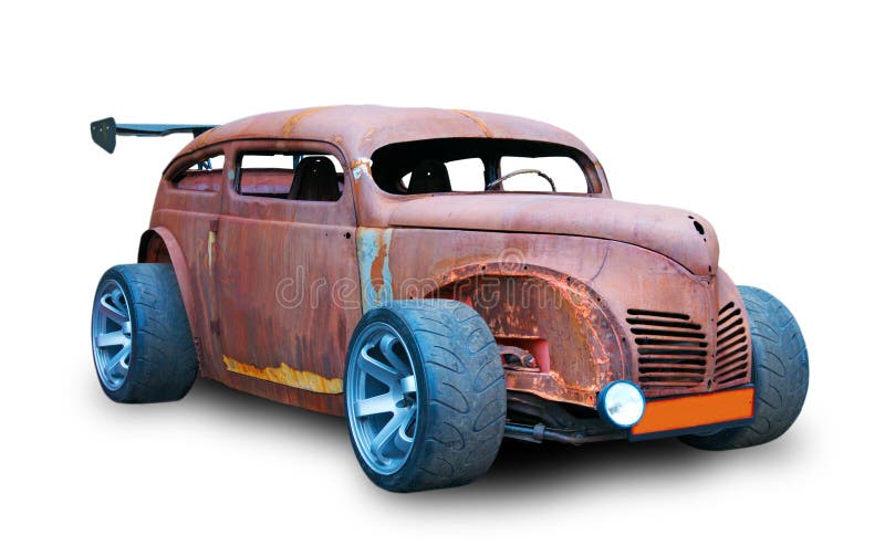Rat-Look Style Car stock photo. Image of nostalgic, metal - 99097914