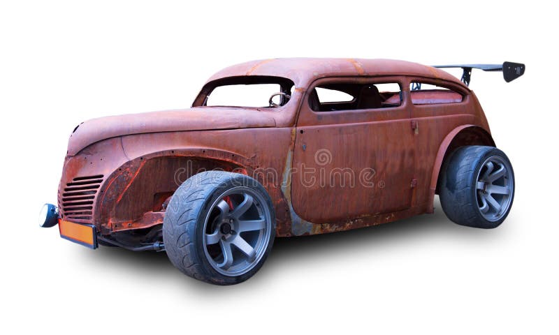 Rat-Look Style Car stock photo. Image of nostalgic, metal - 99097914