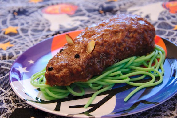 Rat Meatloaf stock photo. Image of ghost, noodle, green - 20091818