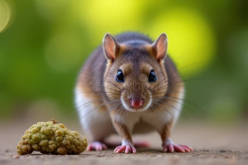 Rat s Adventure in Nature stock illustration. Illustration of ...