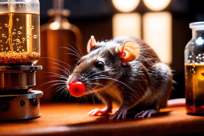 Rat in Science Laboratory, Experimental Animal Experiments, Animal ...