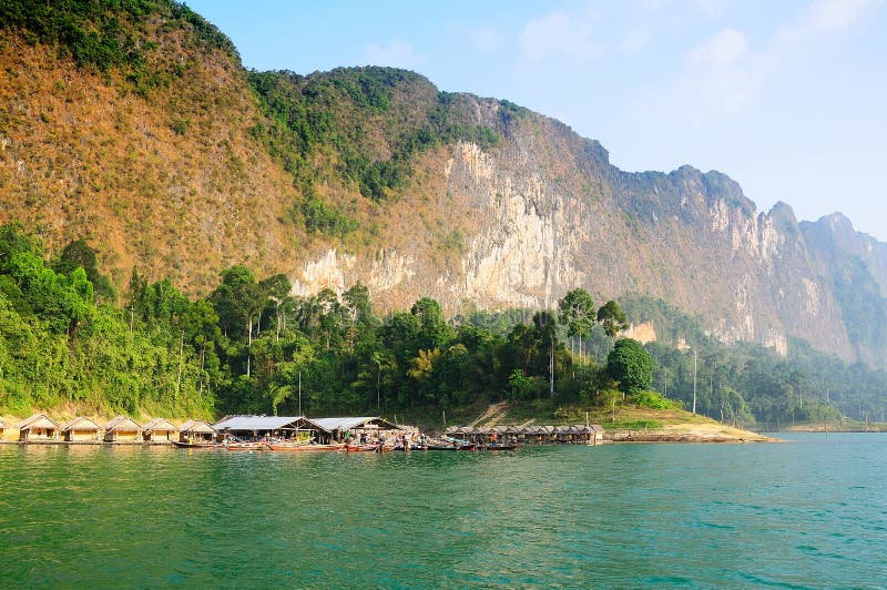 Ratchaprapa Dam stock photo. Image of clouds, peace, ratchaprapa - 30864106