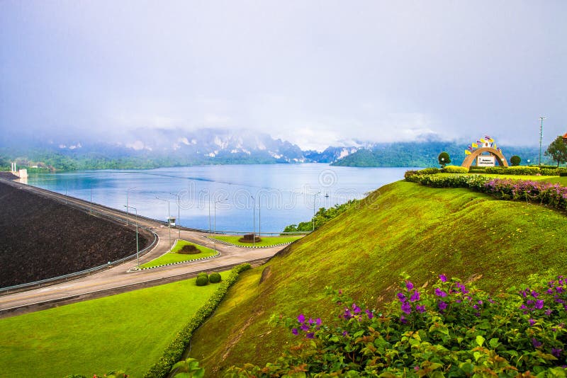 Ratchaprapha Dam stock image. Image of ratchaprapha, khao - 70277751