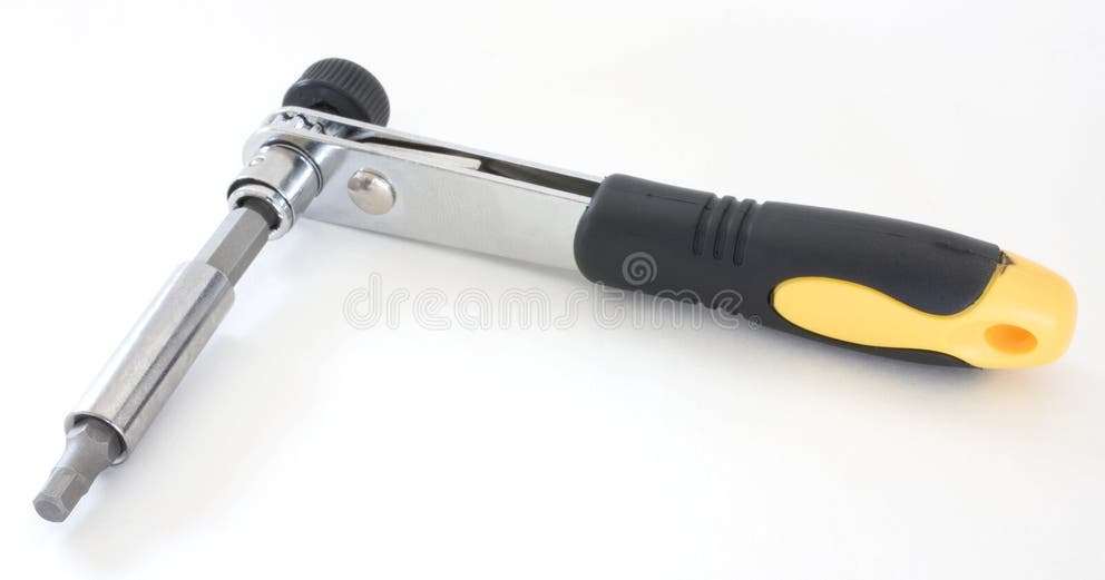 Ratcheting wrench stock photo. Image of black, grey, wrench - 22759626