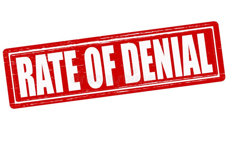 Rate of denial stock illustration. Illustration of rebuff - 109892886