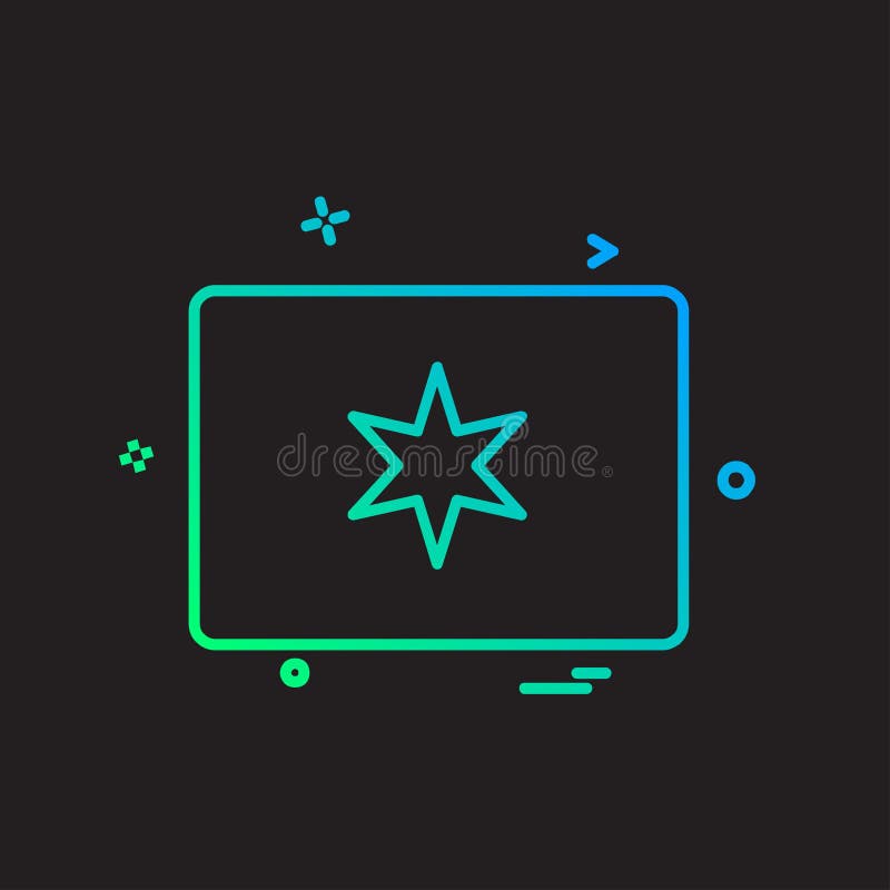 Rate icon design vector stock vector. Illustration of collection ...