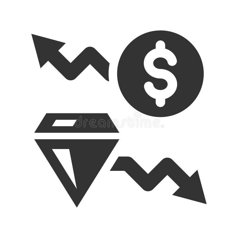 Rate up down icon stock vector. Illustration of symbol - 272389764