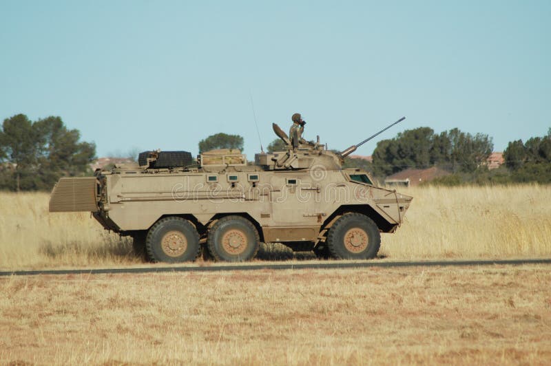 Ratel 20 troop carrier stock photo. Image of canon, africa - 1090160