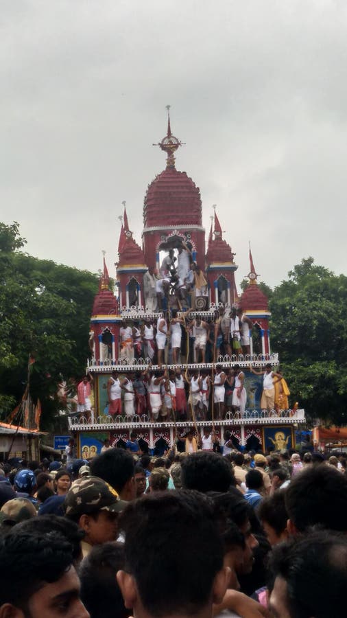 Rath editorial stock image. Image of rath, puja, devotes - 126683079