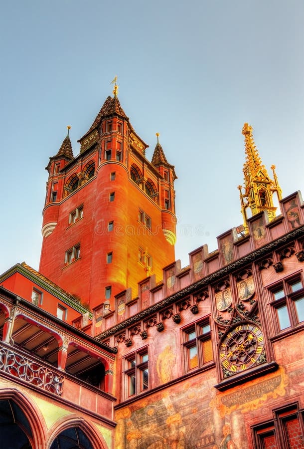 Rathaus, BaselRathaus - Die Schweiz Stockfoto - Bild von dekoration ...