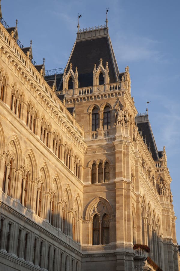 Rathaus - City Hall, Vienna Stock Photo - Image of rathaus ...
