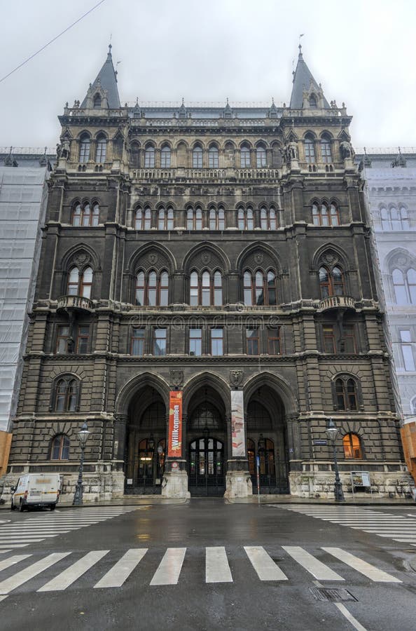Rathaus (Town Hall) Building in Vienna Stock Photo - Image of ...