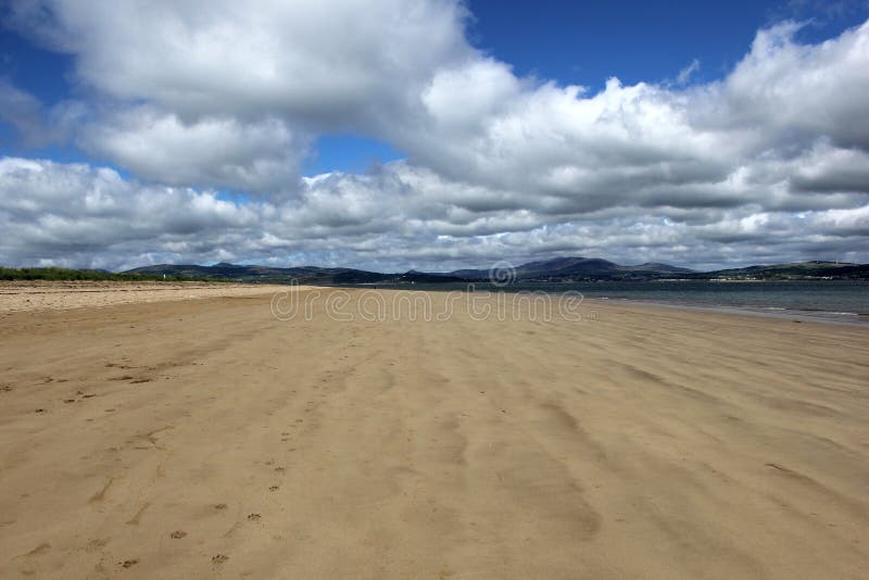 Rathmullan Beach stock image. Image of cloudes, dune - 60332145