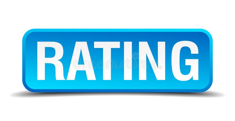 Rating button stock vector. Illustration of banner, push - 121049724