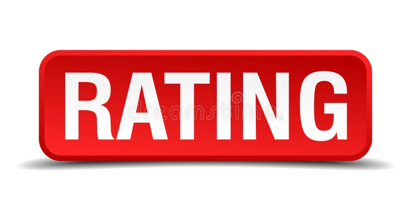 Rating button stock vector. Illustration of vector, rating - 121049732