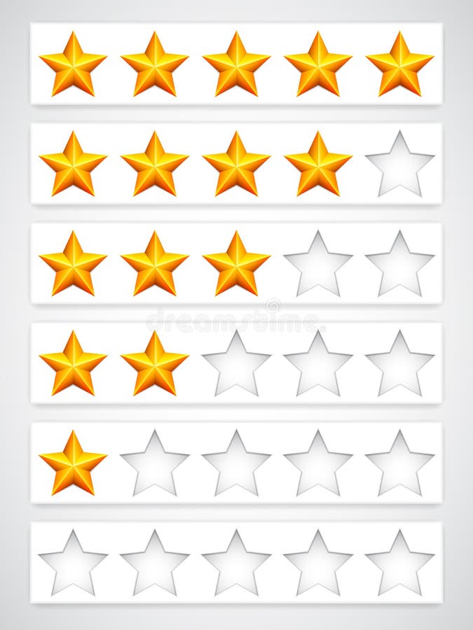 Rating buttons. stock vector. Illustration of choice - 43488079