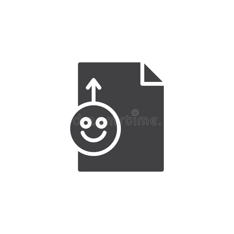 Rating File Format Vector Icon Stock Vector - Illustration of like ...