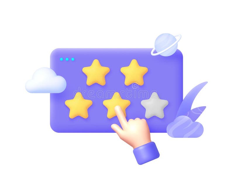 Rating, Great Design for Any Purposes. Creative Concept Design. Vector ...