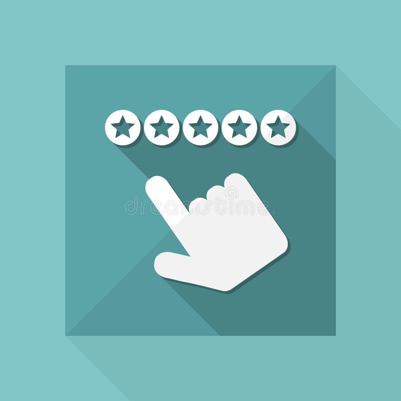 Rating icon stock illustration. Illustration of star - 119155619