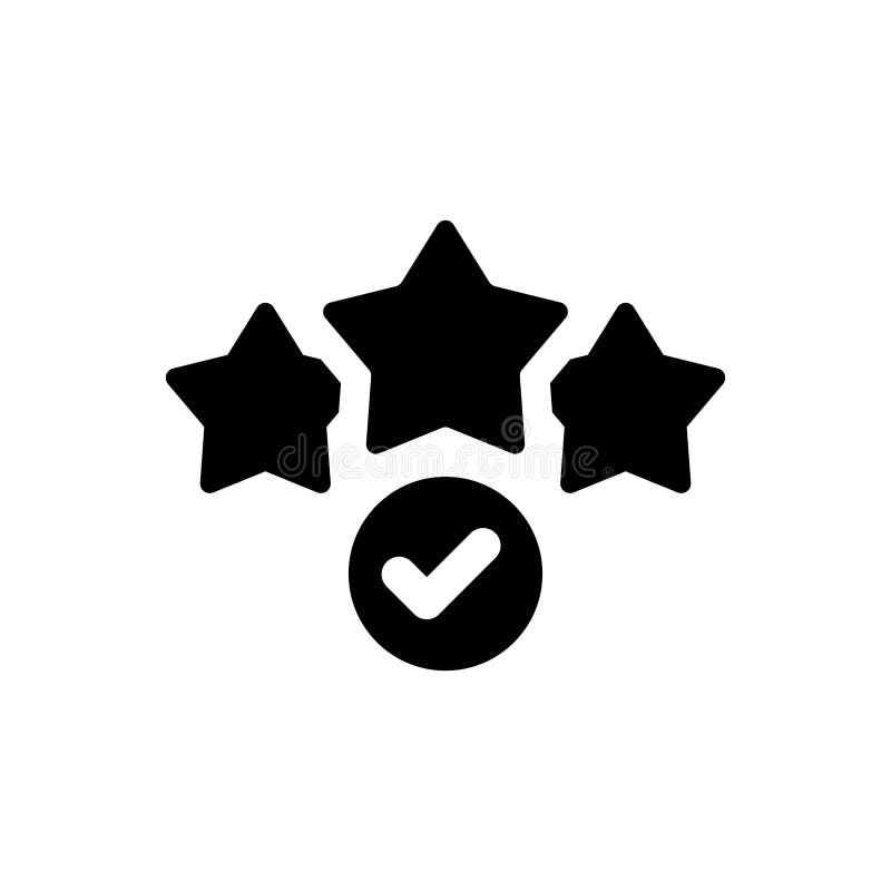 Rating icon stock vector. Illustration of favorite, sign - 218947086