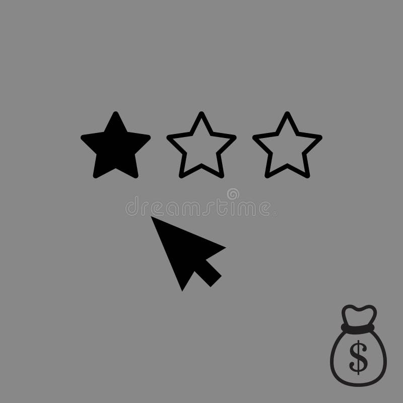 Rating Icon Stock Vector Illustration Flat Design Stock Vector ...