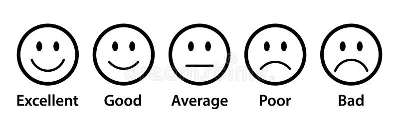 Good Bad Average Icon Stock Illustrations – 461 Good Bad Average Icon ...