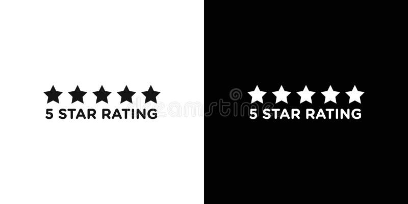 Rating Star Icon Flat Vector Set Outline Stock Image - Image of flat ...