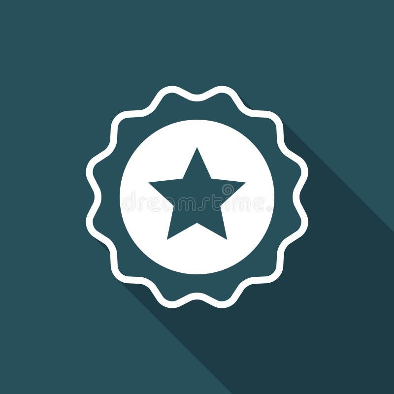 Rating Symbol - Vector Flat Minimal Icon Stock Vector - Illustration of ...