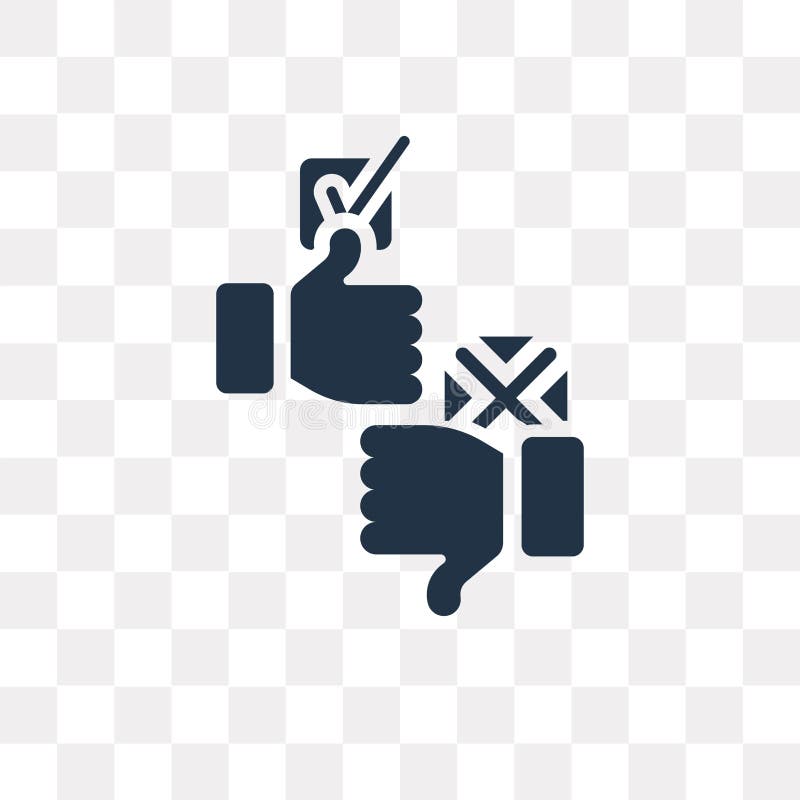 Rating Vector Icon Isolated on Transparent Background, Rating T Stock ...