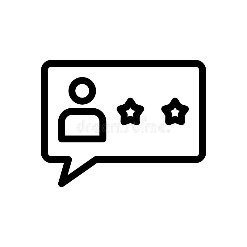 Rating stock vector. Illustration of isolated, icon - 216207877