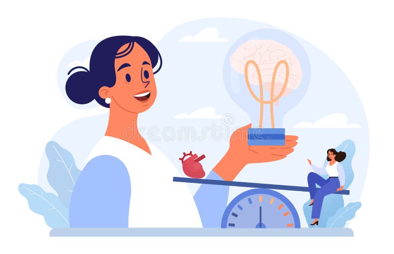 Rationalism. Logical and Structural Thinking Stock Vector ...