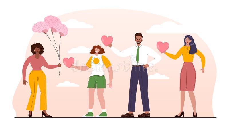 Rationalism Set. Logical and Structural Thinking Stock Vector ...