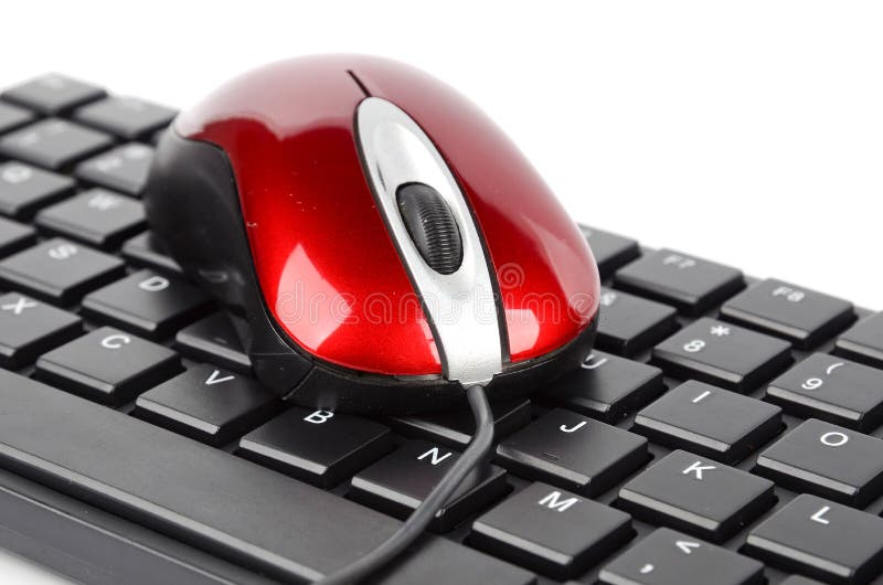Rato E Teclado Do Computador Foto de Stock - Imagem de desktop, teclado ...
