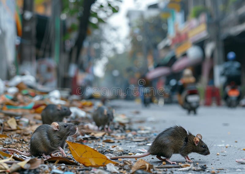 The Rats and the Cockroaches Walking in the Garbage Generated by AI ...