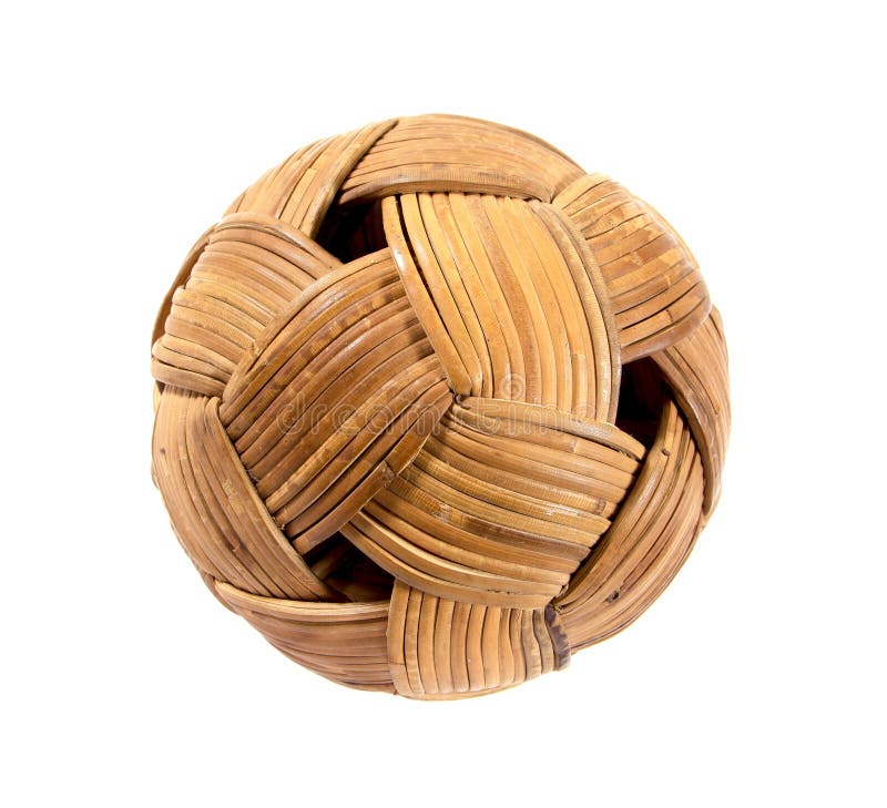 Sepak Takraw Ball - Isolated Stock Image - Image of asia, traditional ...